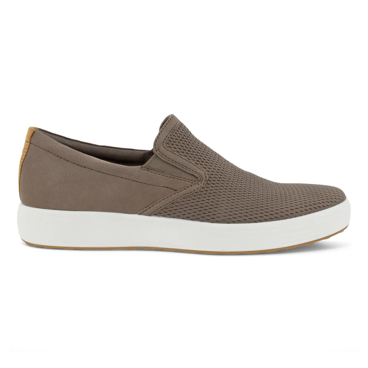 MEN'S ECCO SOFT 7 SLIP ON TAUPE SNEAKER – Omars Shoes