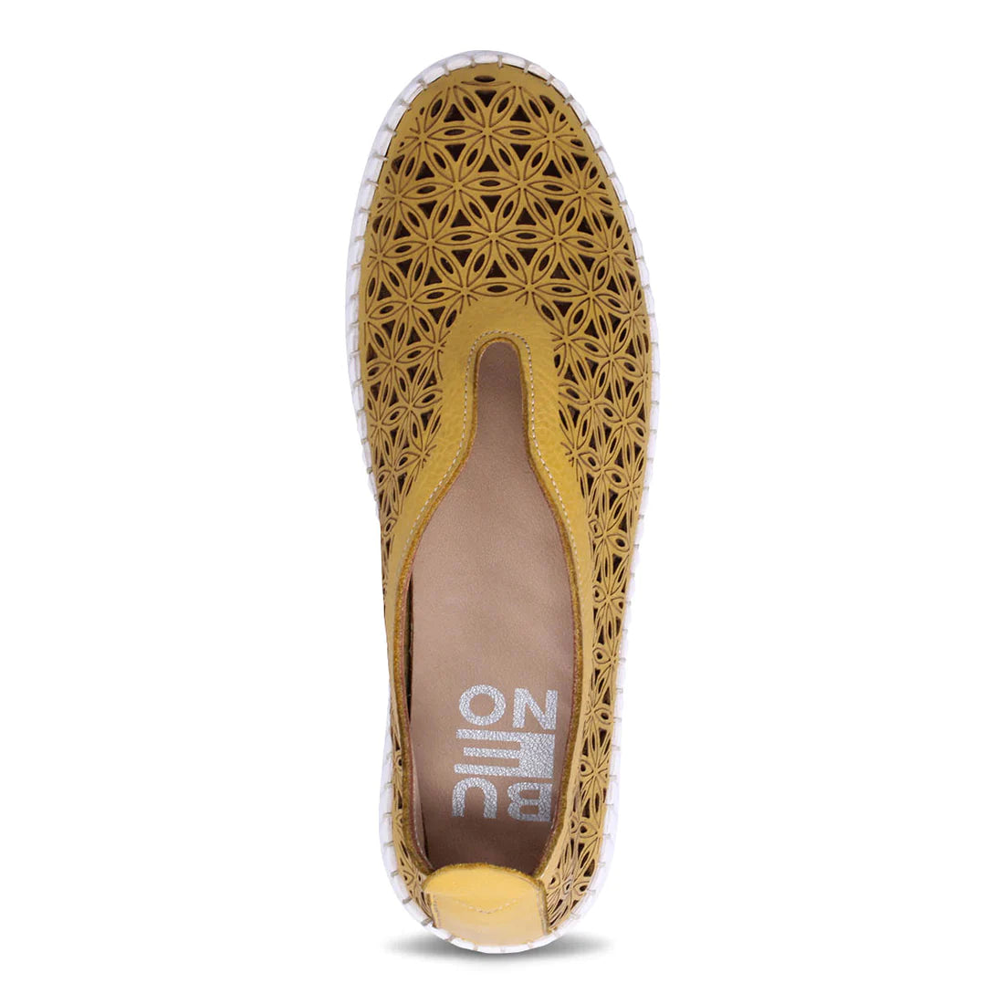 WOMEN'S BUENO DAISY YELLOW SLIP-ON SHOE – Omars Shoes