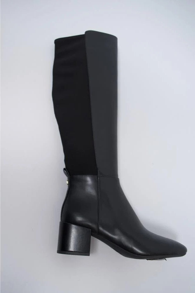 WOMEN'S MICHAEL KORS BRADEN TALL BLACK STRETCH BOOT – Omars Shoes