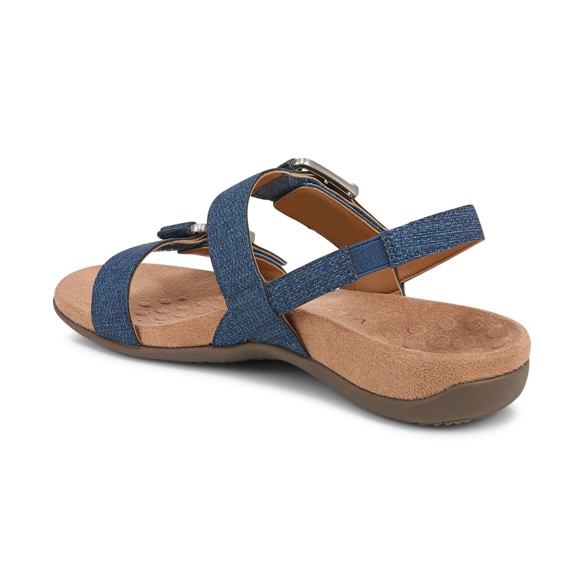 WOMEN'S VIONIC REESE SLINGBACK DENIM BLUE SANDAL – Omars Shoes